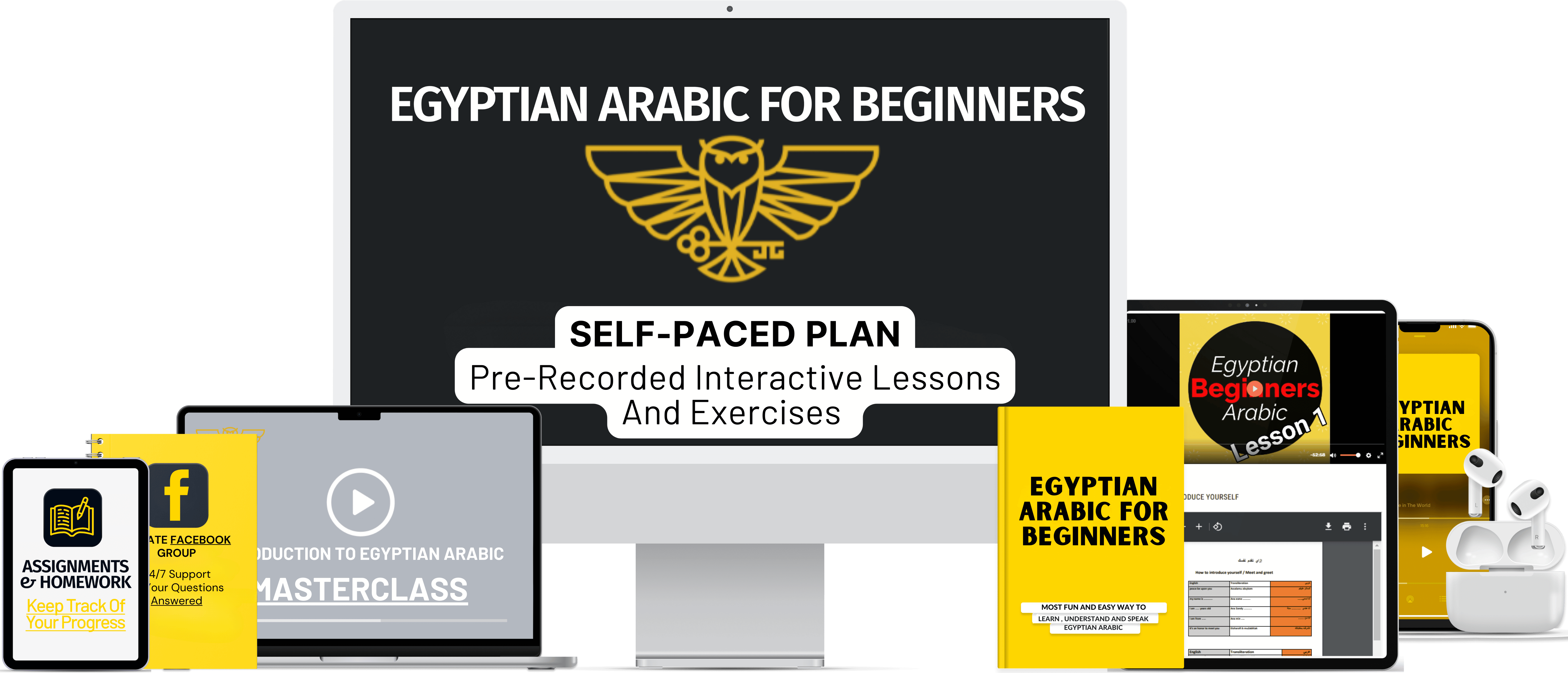 Egyptian Arabic Mastery Kit - Egyptian Mimo